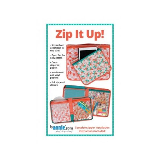 by annie.com Zip It Up Pattern – Fabric Sauce