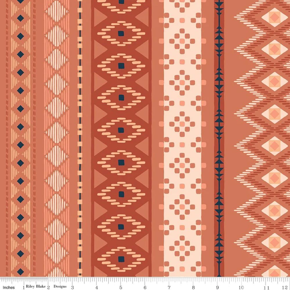 Riley Blake Santa Fe Fabric C13380-Terracotta – Fabric Sauce