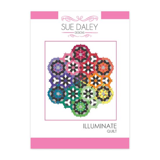 Sue Daley Illuminate Quilt Pattern – Fabric Sauce