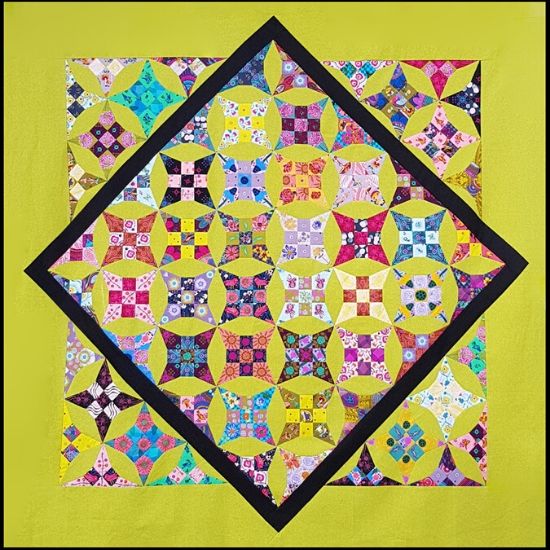 In a Pickle Quilt Pattern Templates & EPP Shapes – Fabric Sauce