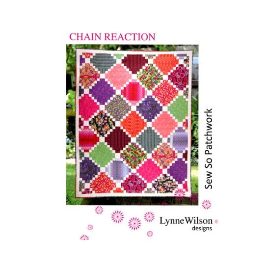 Chain Reaction Pattern by Lynne Wilson – Fabric Sauce