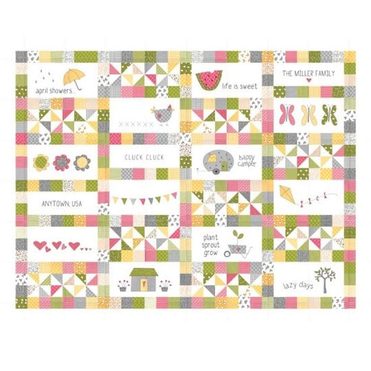 Hello Spring Quilt Pattern – Fabric Sauce