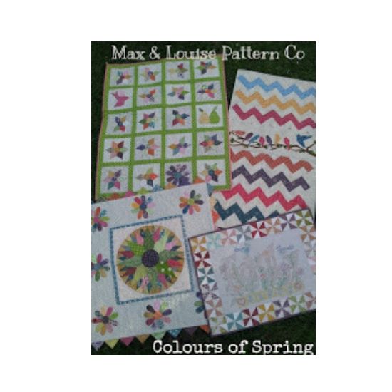 Colours Of Spring Quilt Patterns – Fabric Sauce