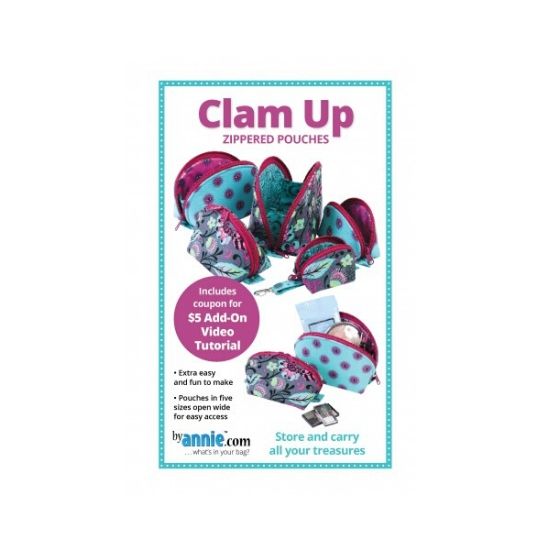 by annie.com Clam Up Pattern – Fabric Sauce